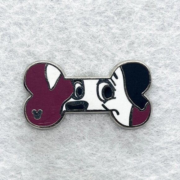 Disney | Jewelry | 525 Disney 1 Dalmatians Lucky Bone Pin | Poshmark